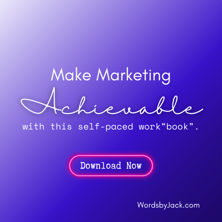 Free Marketing Toolkit | Words by Jack